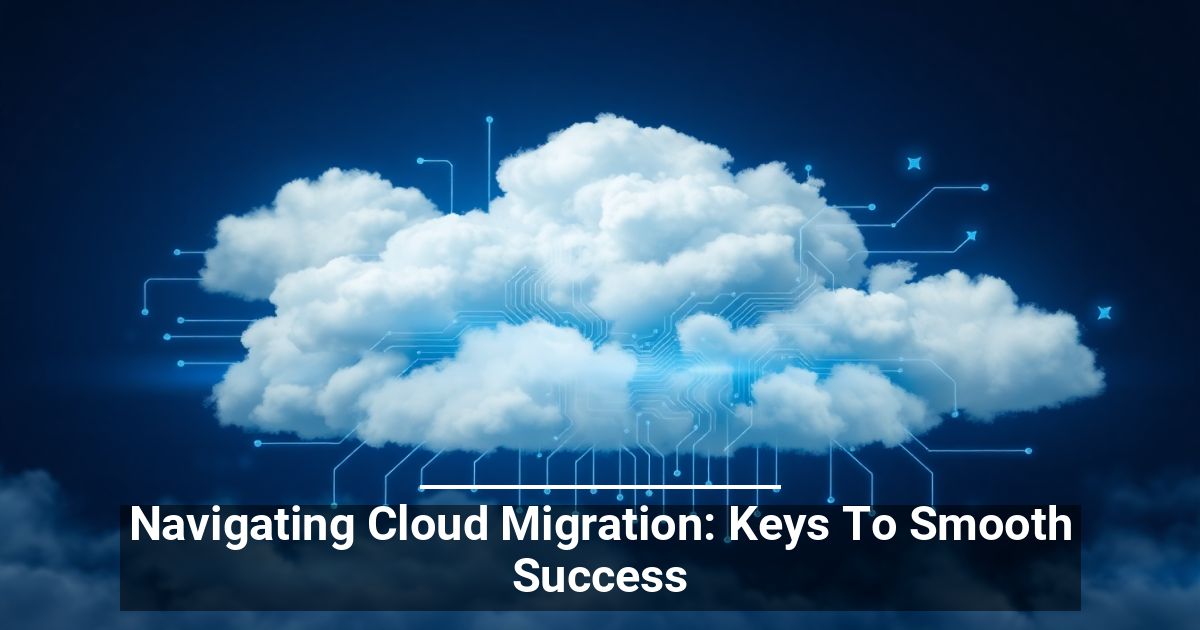 Navigating Cloud Migration: Keys To Smooth Success - DataCorps Technology Solutions, Inc.